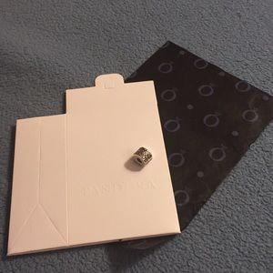 Pandora | Jewelry | New Pandora Layer Of Lace Clip W Gift Box | Poshmark